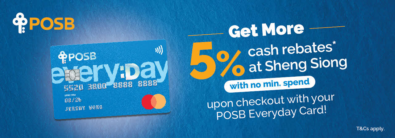 POSB Everyday Card - Sheng Siong Supermarket